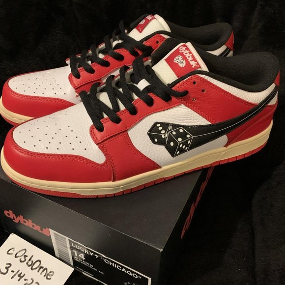Dybbuk | Shoes | Dybbuk Lucky 7 Chicago Dunk Low Size 4 | Poshmark